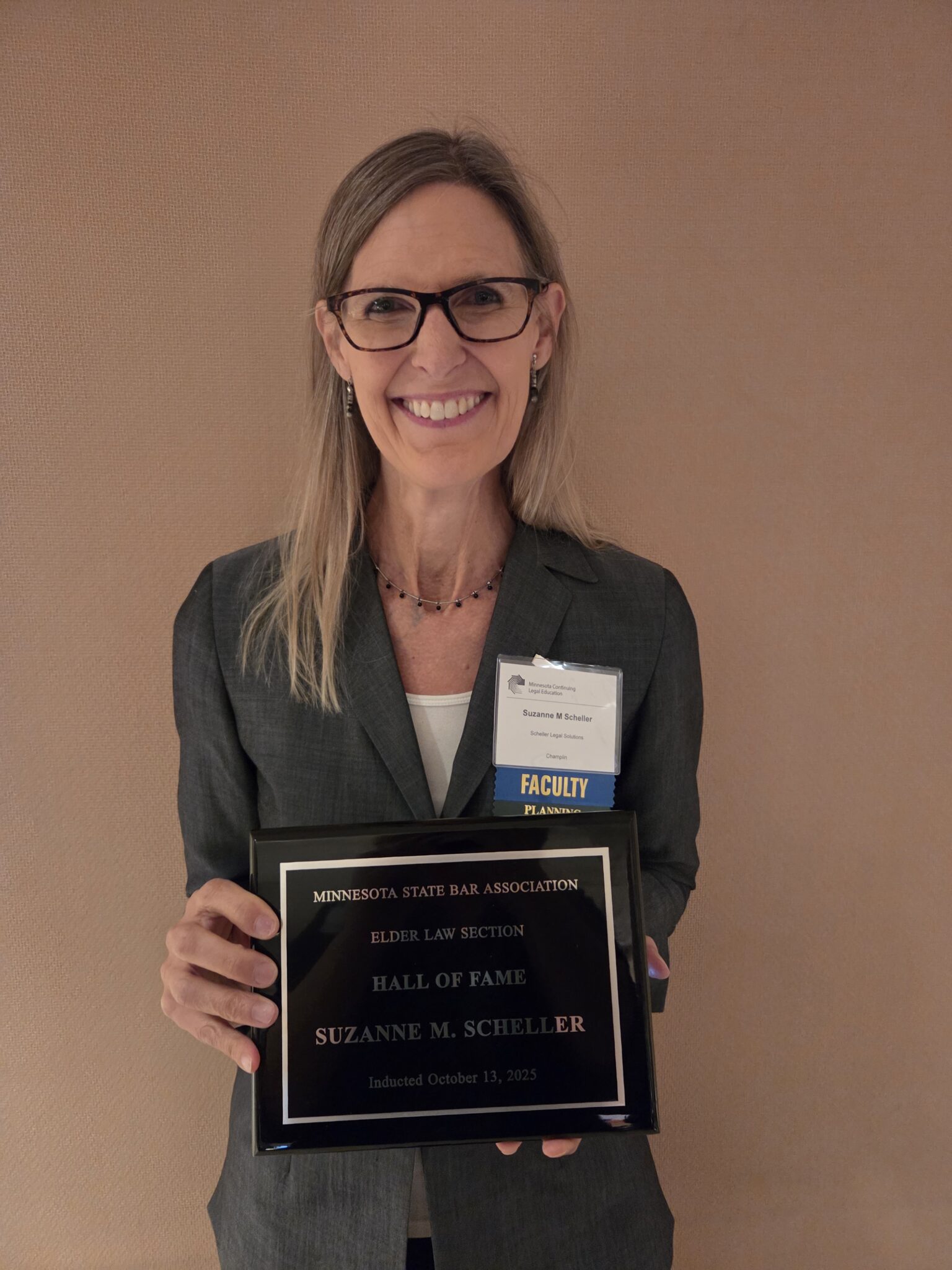 Suzanne Scheller Inducted into the Elder Law Section Hall of Fame ...
